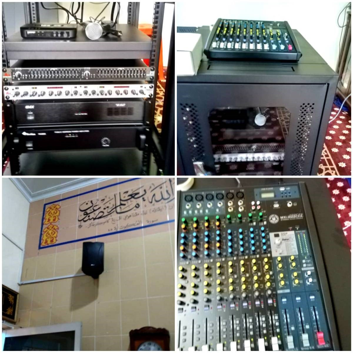 Ganti Peralatan Audio Sistem Di Masjid & Surau