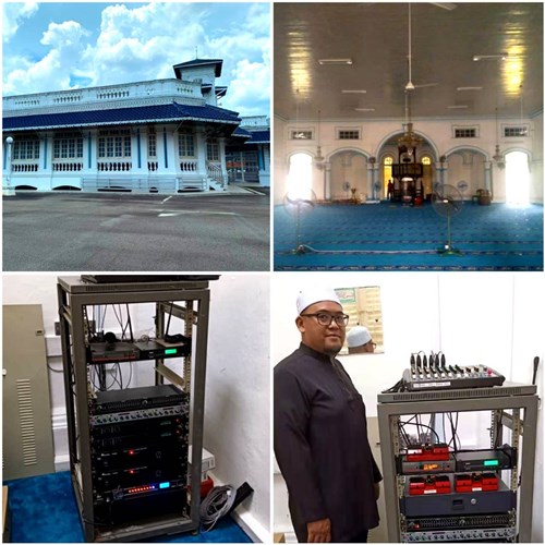 Ganti Peralatan Audio Sistem Di Masjid & Surau