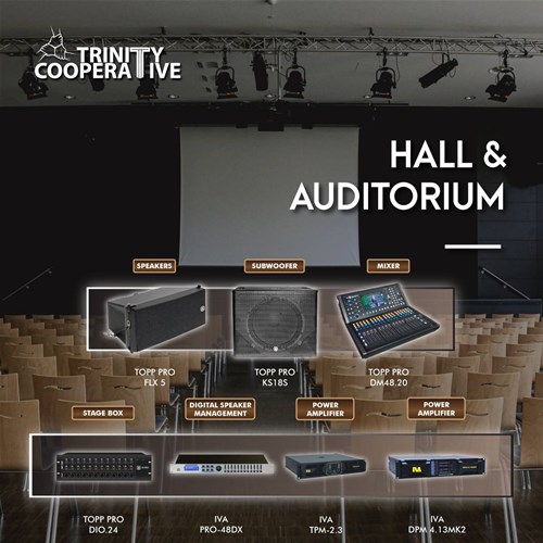Loud & Clear PA Sound System For Hall & Auditorium In Office And ...